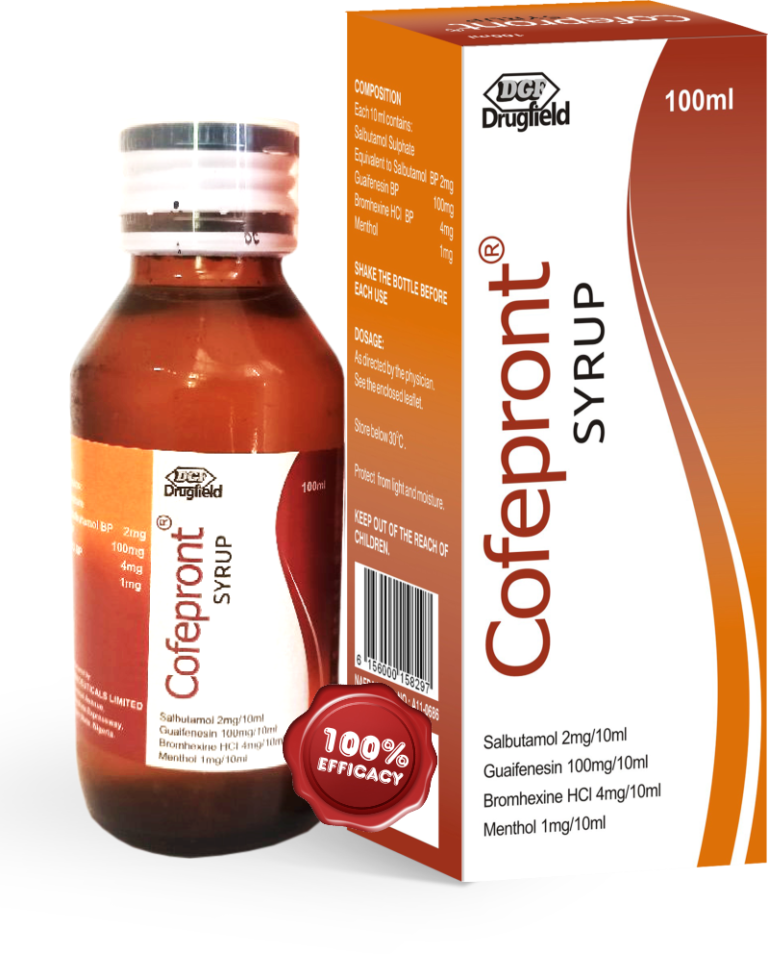 Cofepront® Syrup - Drugfield Pharmaceuticals Ltd